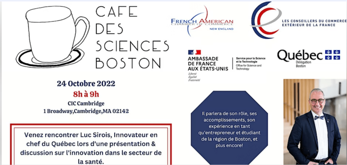 Café des Sciences #110 : Rencontre avec Luc Sirois, Innovateur en chef ...